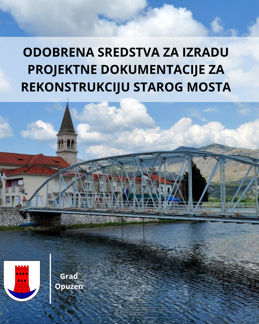 ODOBRENA SREDSTVA ZA IZRADU PROJEKTNE DOKUMENTACIJE ZA REKONSTRUKCIJU ...